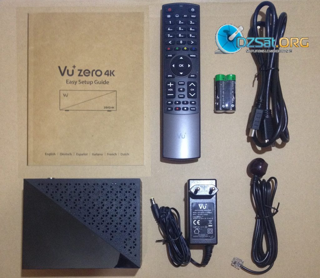 Présentation du Vu+ Zero 4K - DZSat